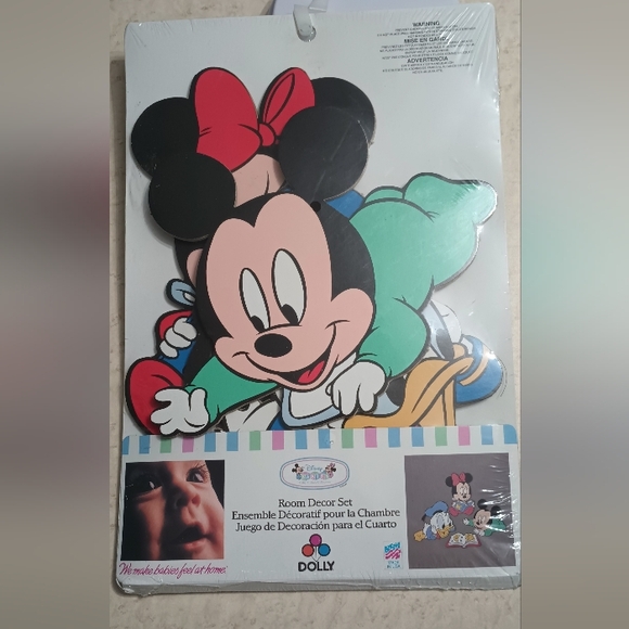 Disney dolly | Wall Decor | Disney Dolly Room Decor Set Mini Mickey ...